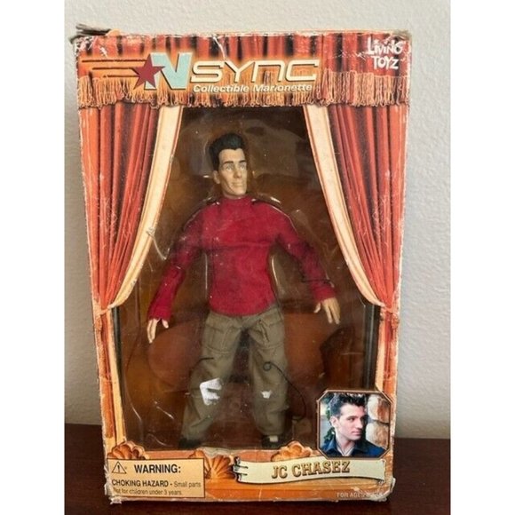 Living Toyz | Toys | Jc Chasez Nsync Collectible Marionette Living Toyz ...